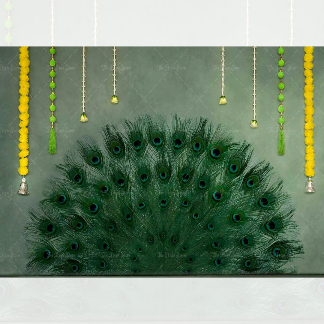 KRISHNA JANMASHTAMI THEME BACKDROP - 12 - The Props Store