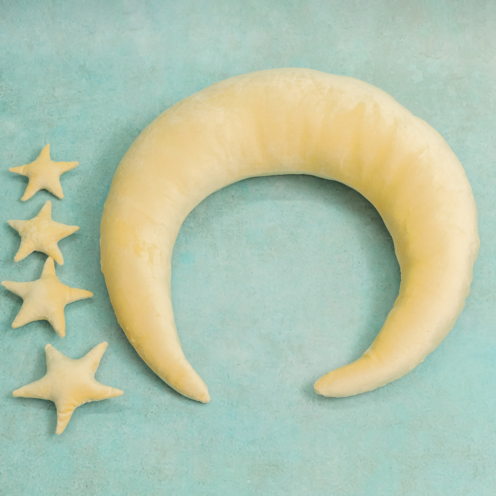 Moon Pillow [Light Brown] - The Props Store